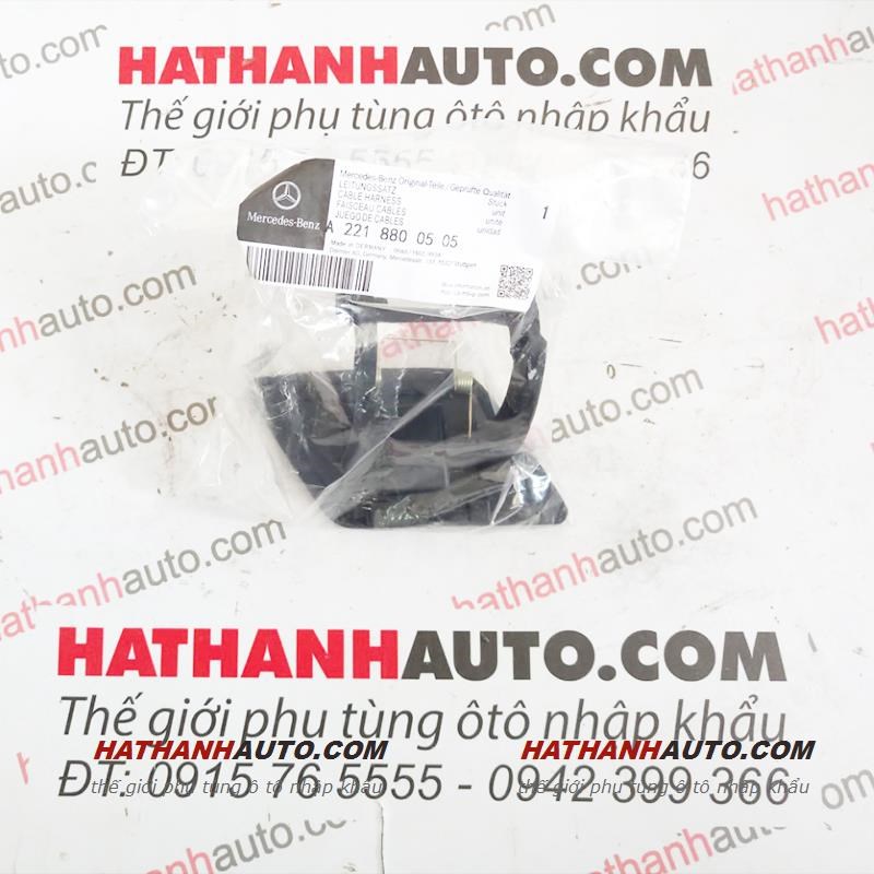 Ốp vòi phun nước rửa đèn pha xe Mercedes S Class W221 - 2218800505