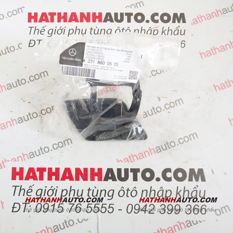 Ốp vòi phun nước rửa đèn pha xe Mercedes S Class W221 - 2218800505