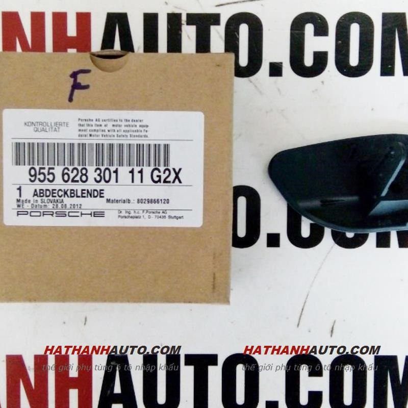 Nắp vòi phun nước rửa đèn pha trái Porsche Cayenne Base-95562830111